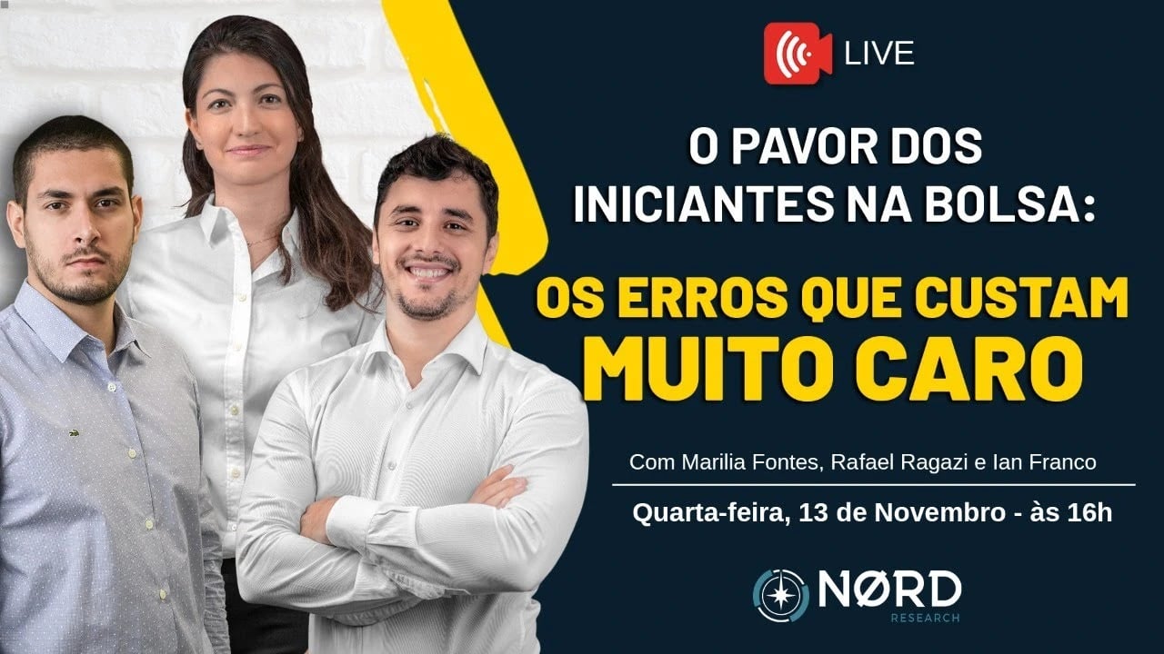 O pavor dos iniciantes na bolsa: aqueles erros que custam muito caro