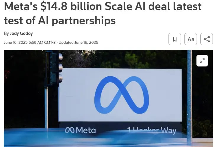A jogada bilionária da Meta na corrida da inteligência artificial